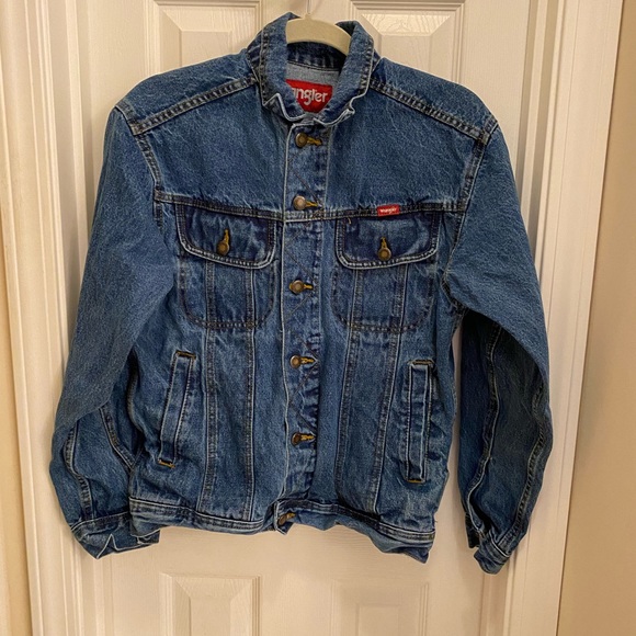 Wrangler | Jackets & Coats | Vintage Wrangler Trucker Denim Jean Jacket ...